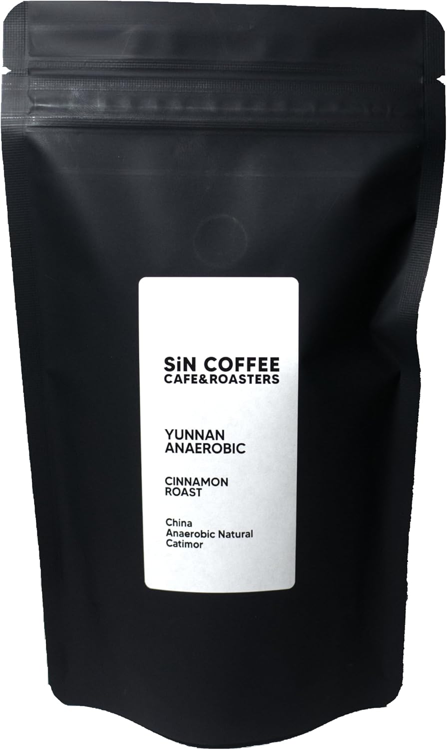 Amazon | SiN COFFEE 200g 中国 雲南天空 アナエロビック 浅煎り スペシャリティコーヒー 自家焙煎 珈琲豆 コーヒー豆 ...