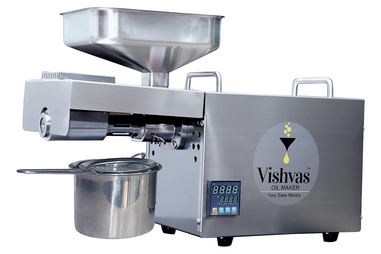 VISHVAS OIL MAKER-YOUR EASE MANTRA WITH DEVICE Oil Maker Machine Vi ...