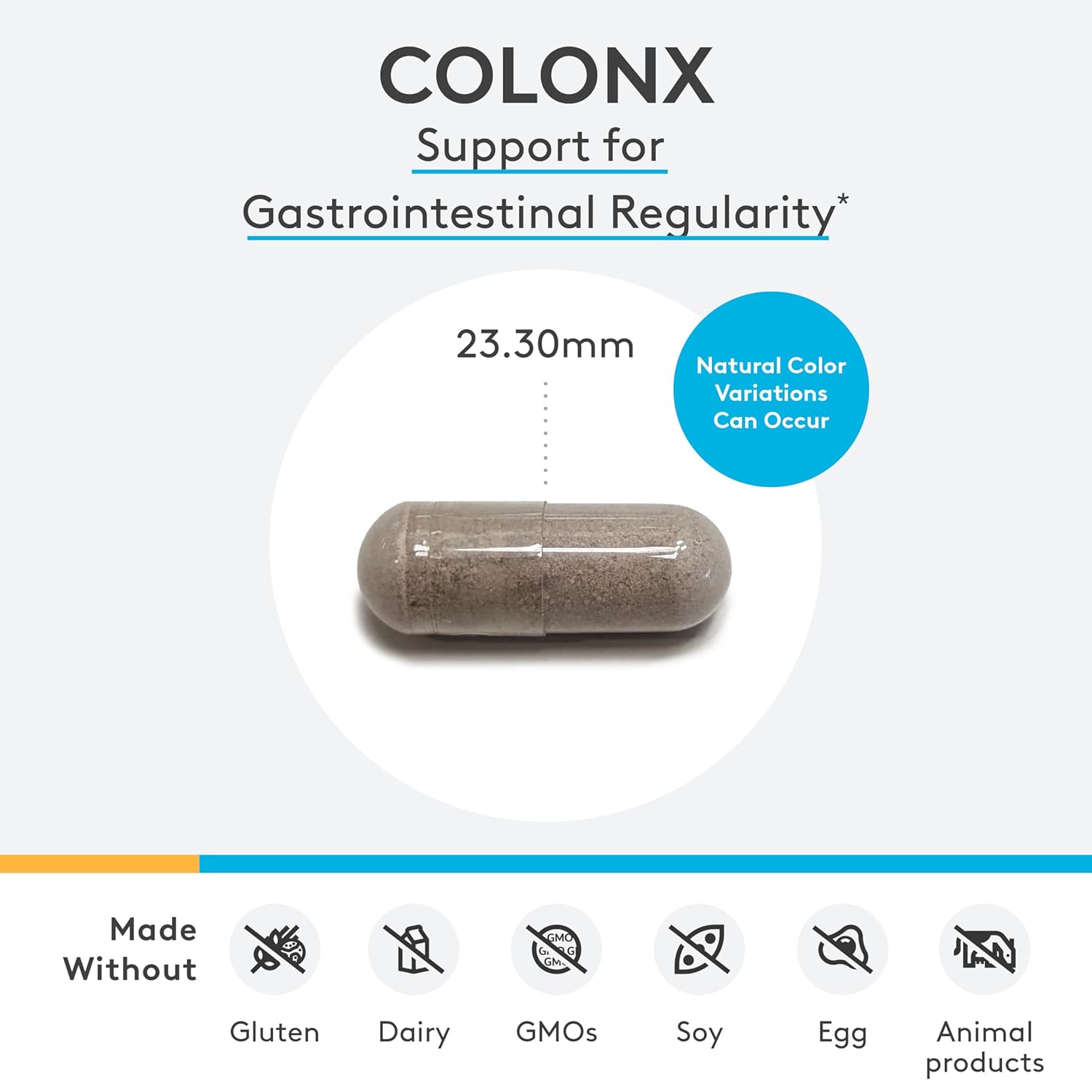 Suplemento ColonX da XYMOGEN – Cápsulas de Citrato de Magnésio, Aloe do ...