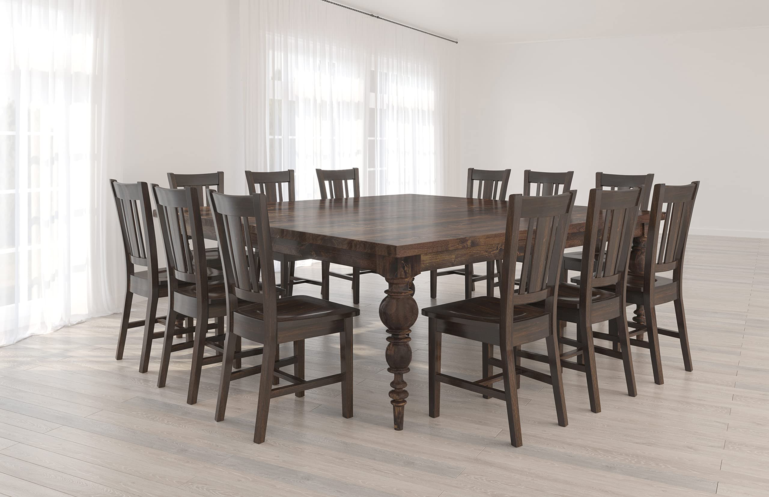 Square Dining Table For 12