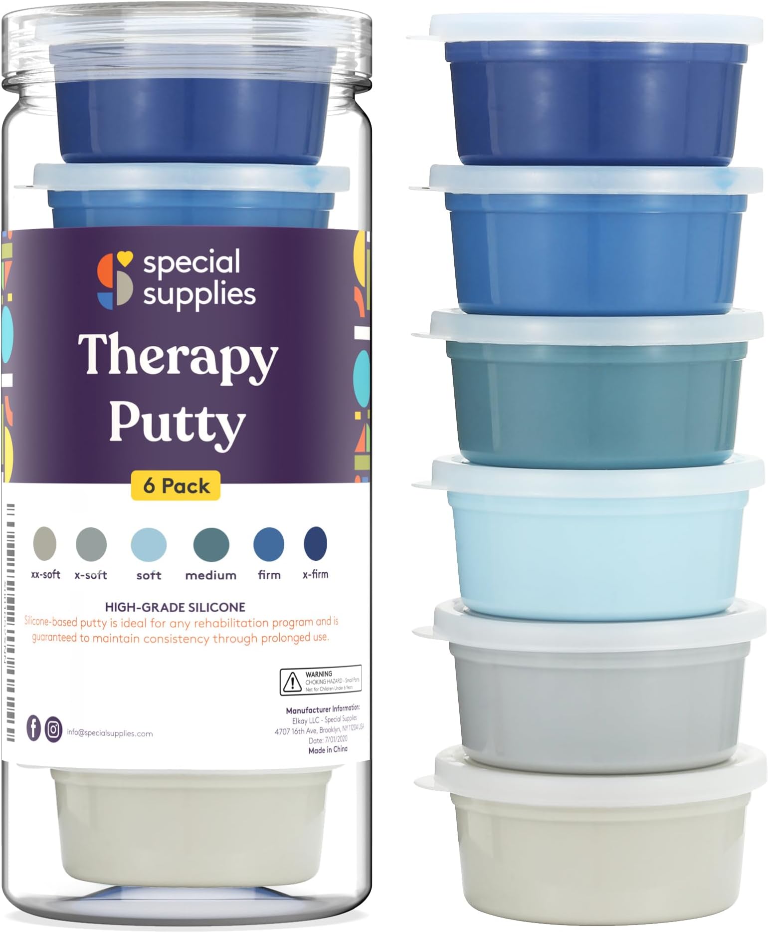 Amazon.com: Special Supplies Therapy Putty for Kids and Adults ...