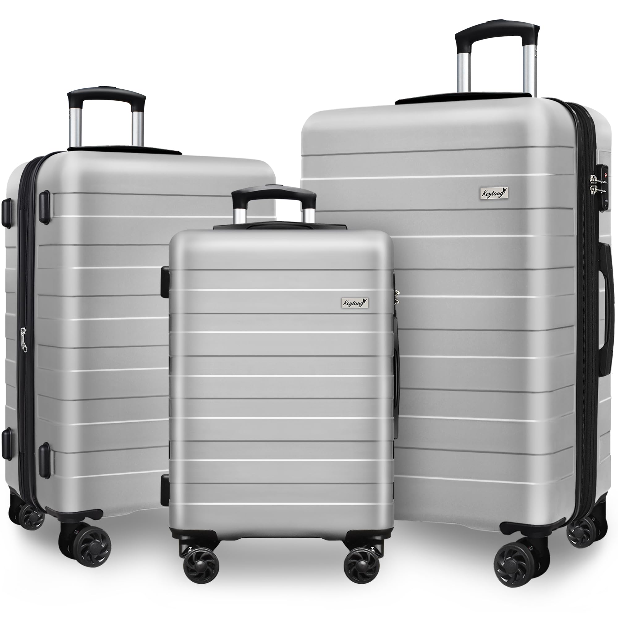 Amazon.com | Zebra Luggage Sets 3 Piece, 20" Carry On Luggage with ...