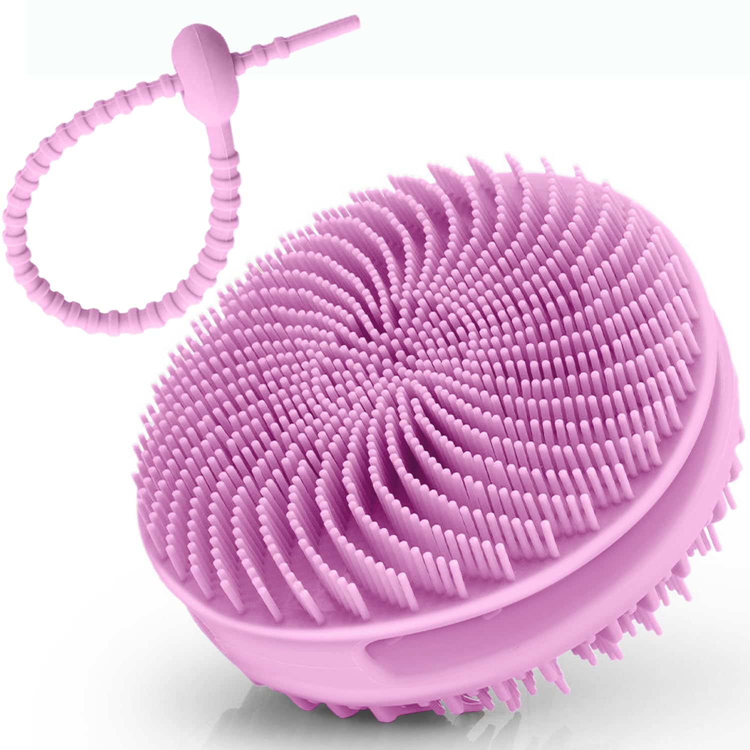 Silicone Body Scrubber Men for Use in Shower, Silicone Loofah Shower ...