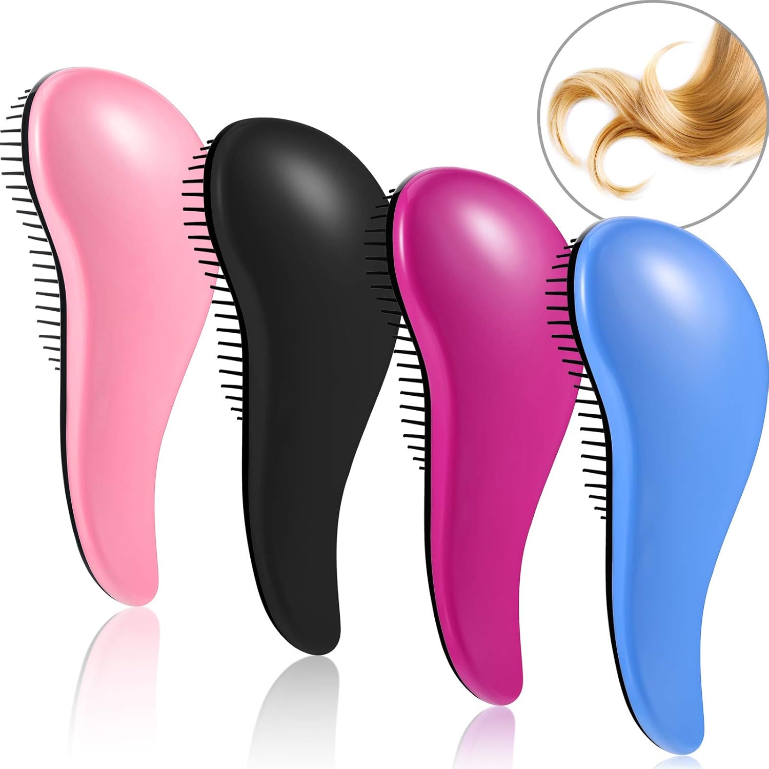 Amazon.com : Detangling Brush, Anti-knot Massage Comb, Beauty Tools ...