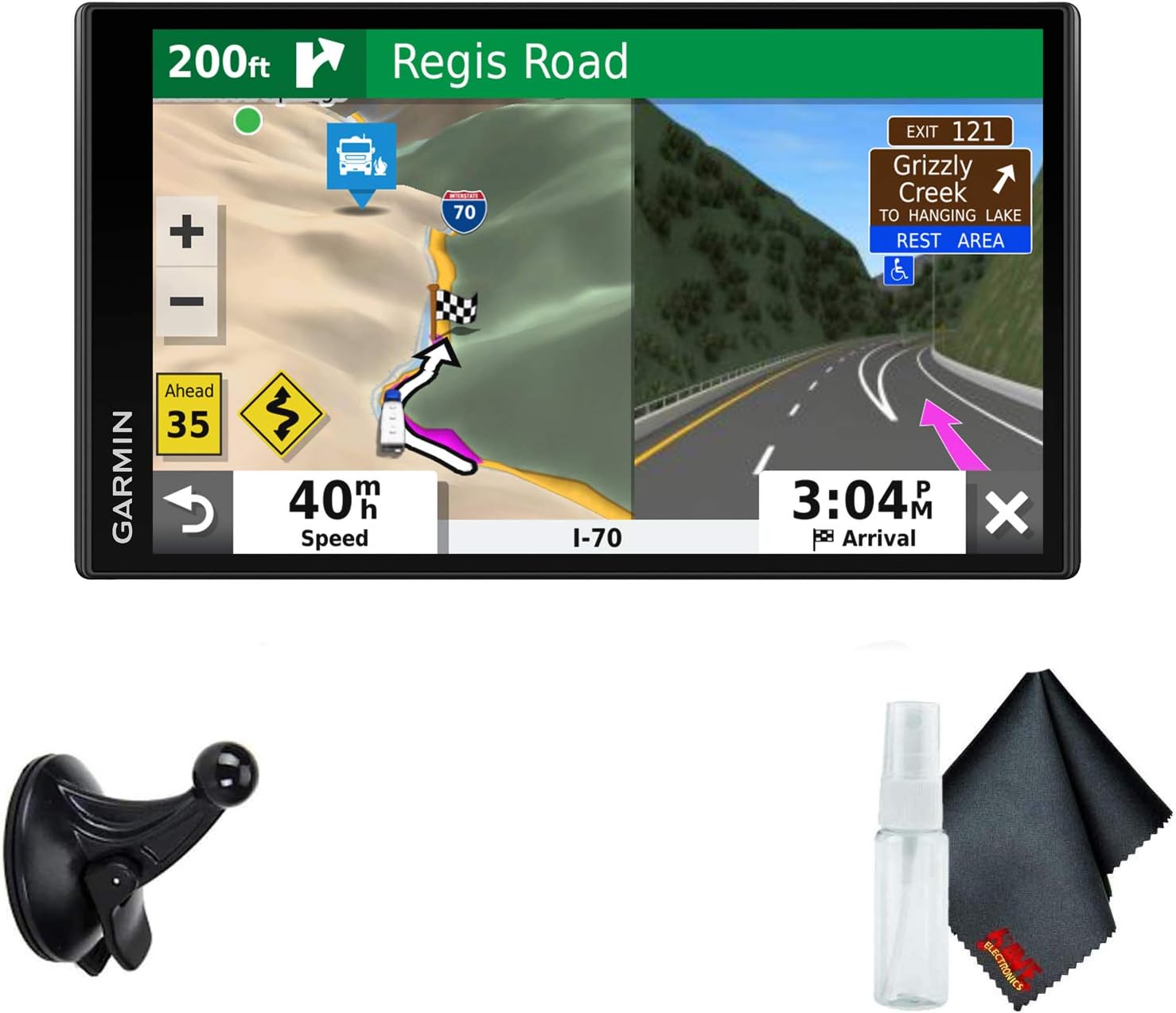 Amazon.com: Garmin RV 780 GPS for RV and Camping Base Accessory Kit ...