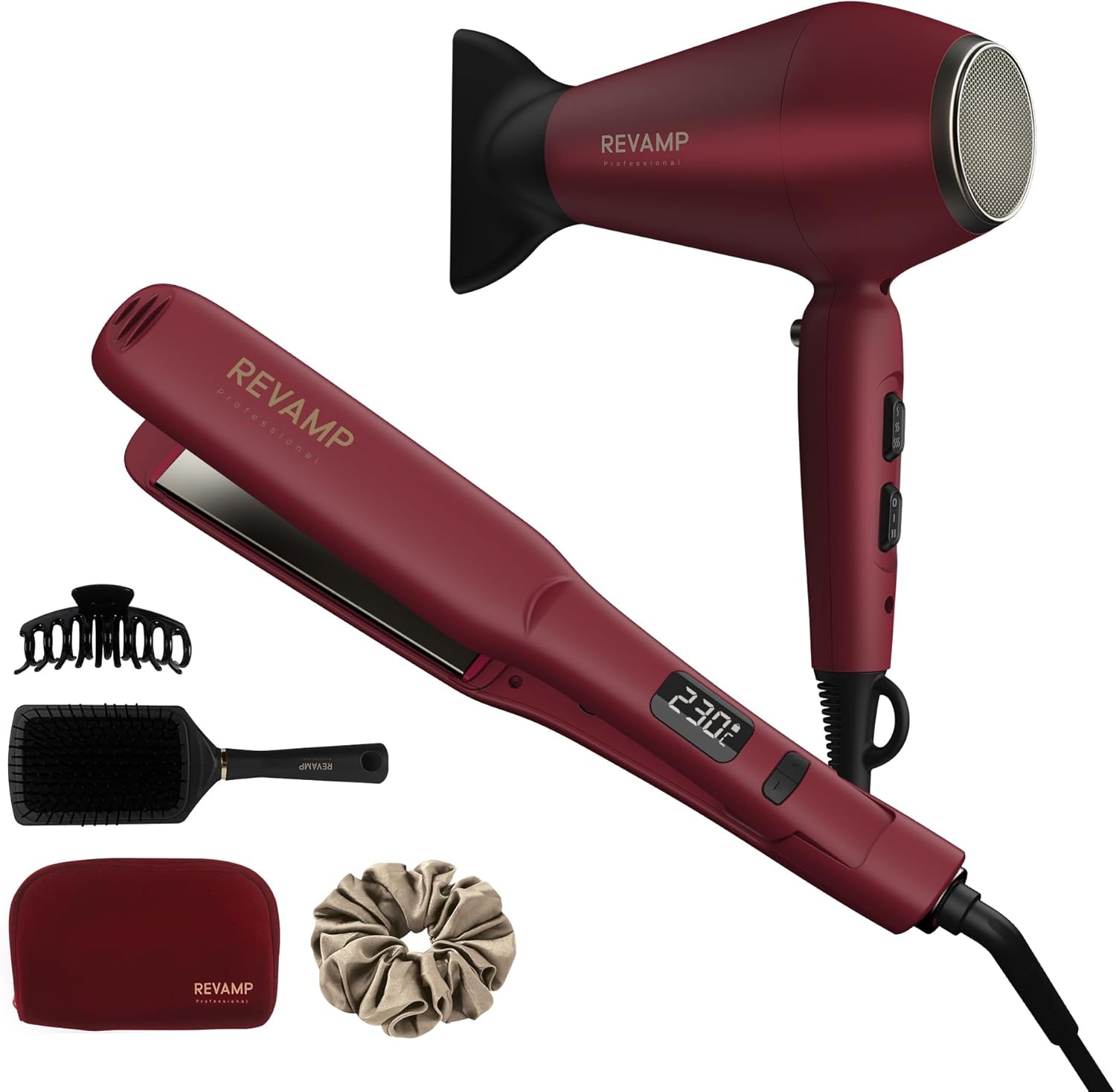 Revamp The Forever Love, Progloss Radiance Dryer & Hair Straighteners ...