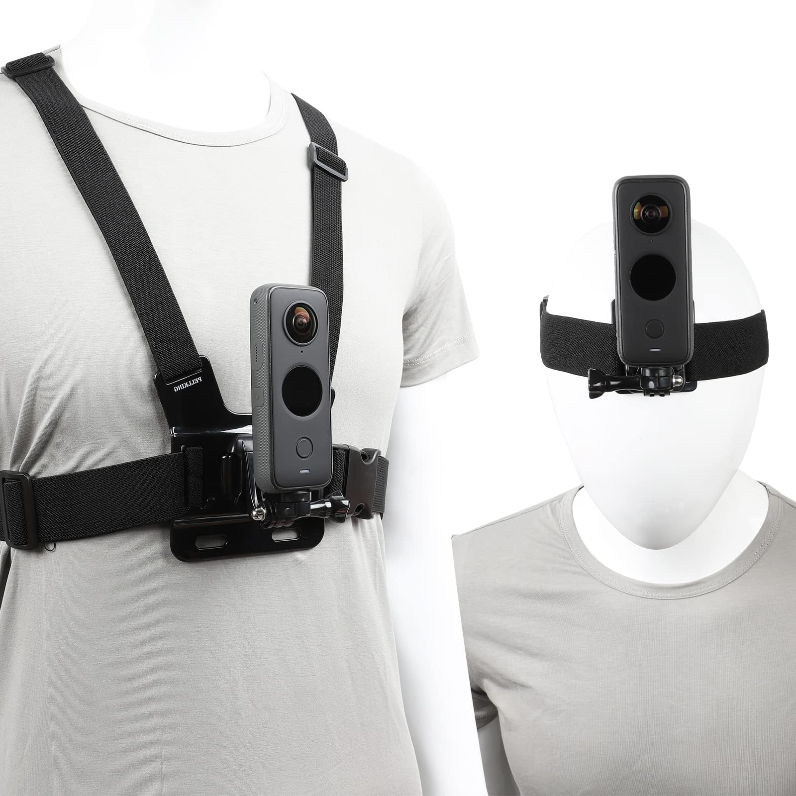 Amazon.com : PellKing Head Mount Strap Chest Mount Harness Chesty Kit ...