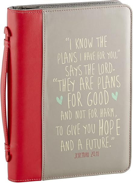 Amazon.com: Creative Brands Faithworks - Faux Leather Bible Cover with ...