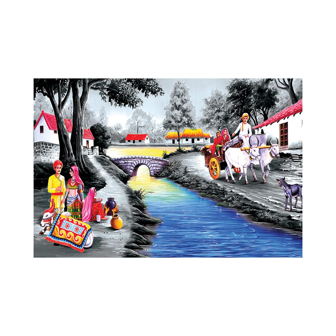 Dharvika Innovations Rajasthani Poster for Wall | Wall Posters ...
