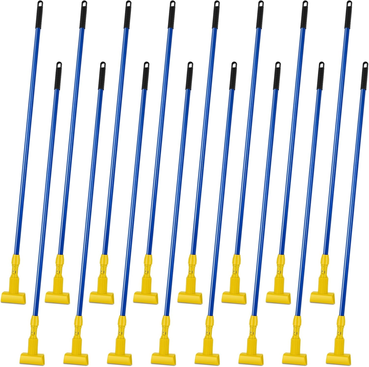 Amazon.com: Suzile 20 Pcs Commercial 60 Inches Aluminum Jaw Clamp Mop ...