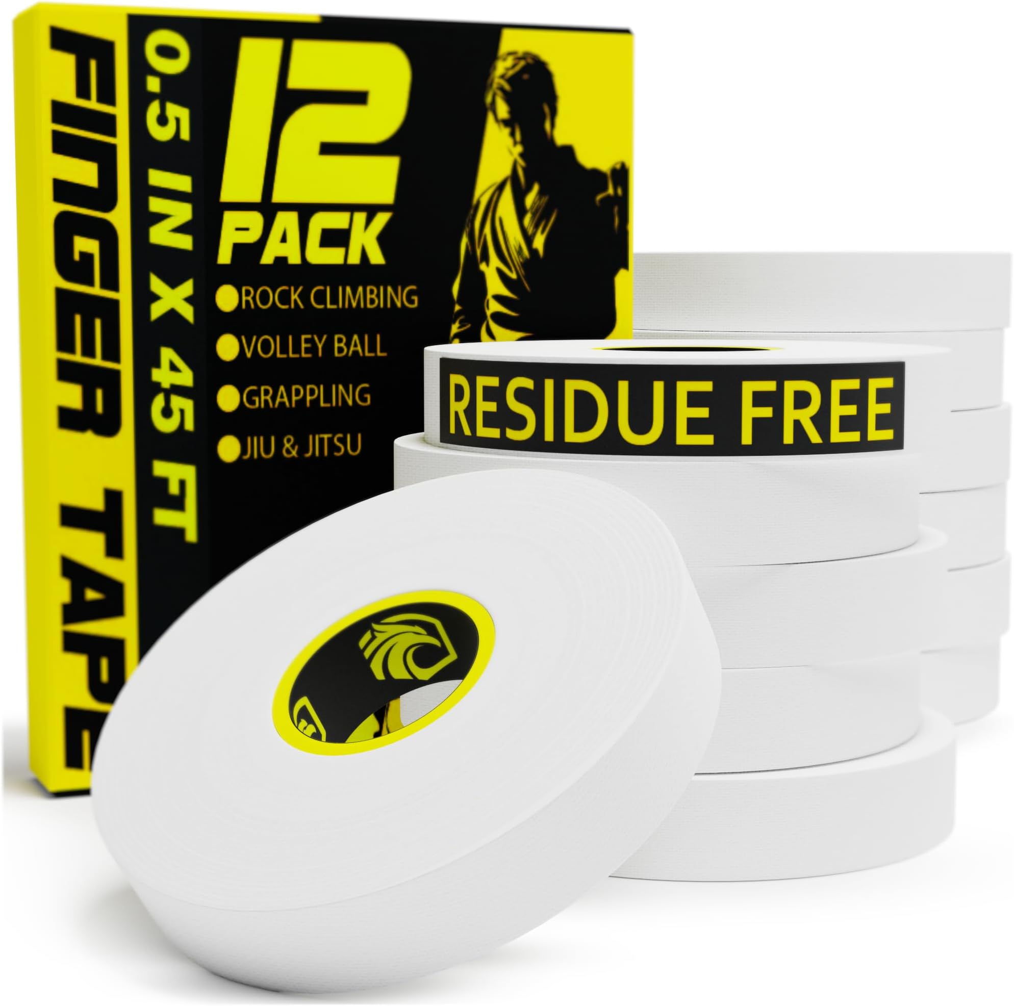 Amazon.com: Athletic Finger Tape, Strong Athletic Tape for Grappling ...