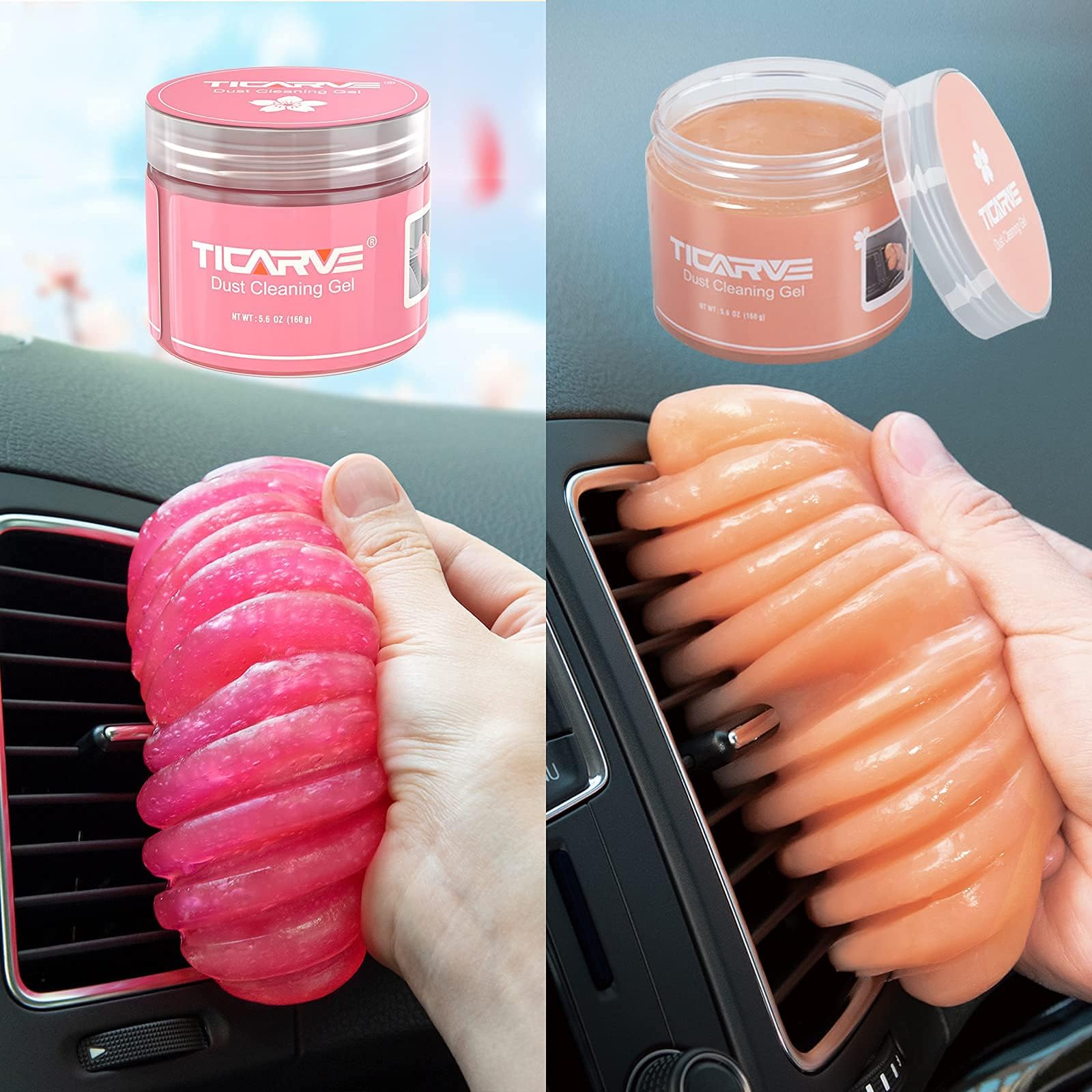 Amazon.com: TICARVE Car Cleaning Gel Car Cleaning Putty Car Slime for ...