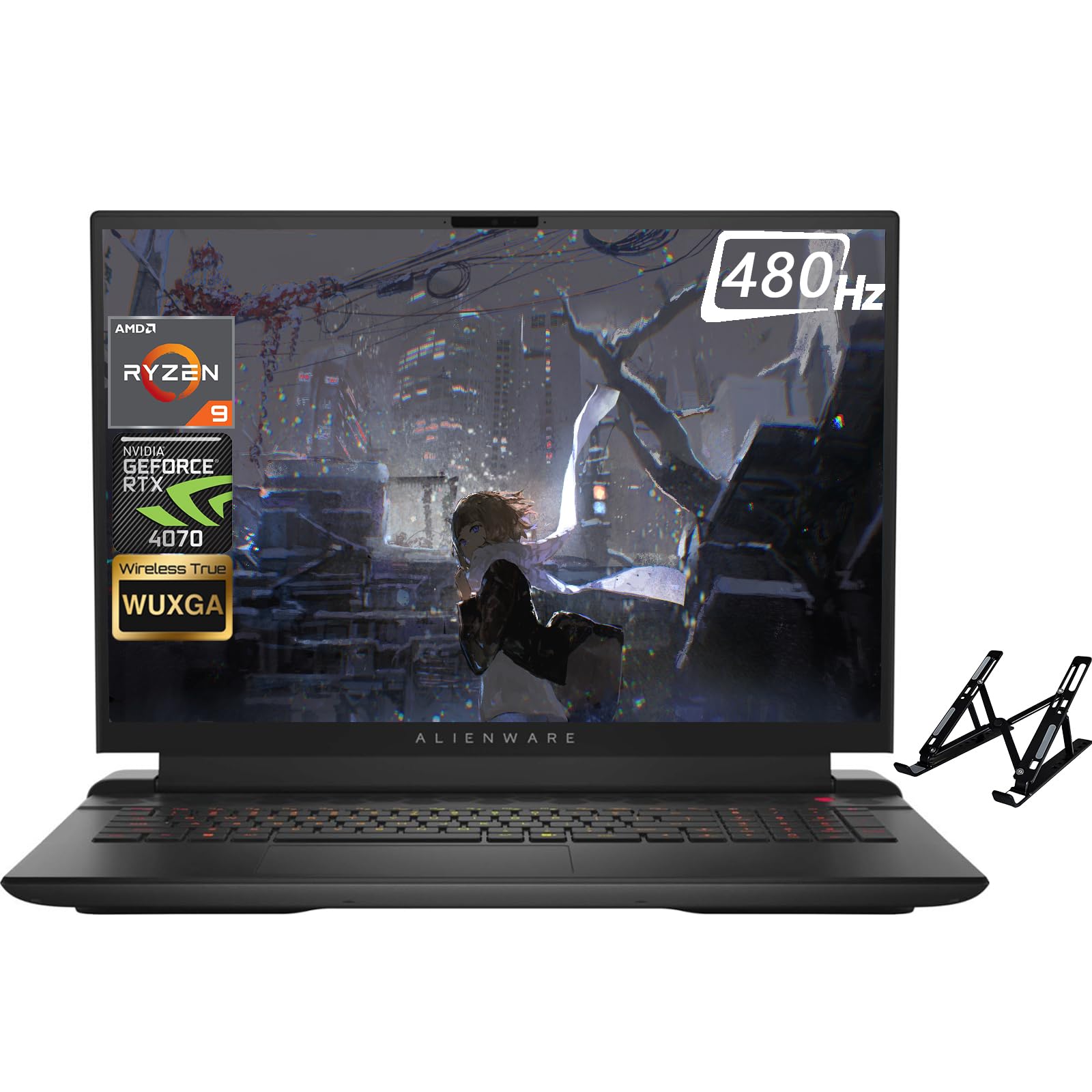 Amazon.com: Alienware M18 Gaming Laptop Computer - 18" WUXGA 480Hz ...