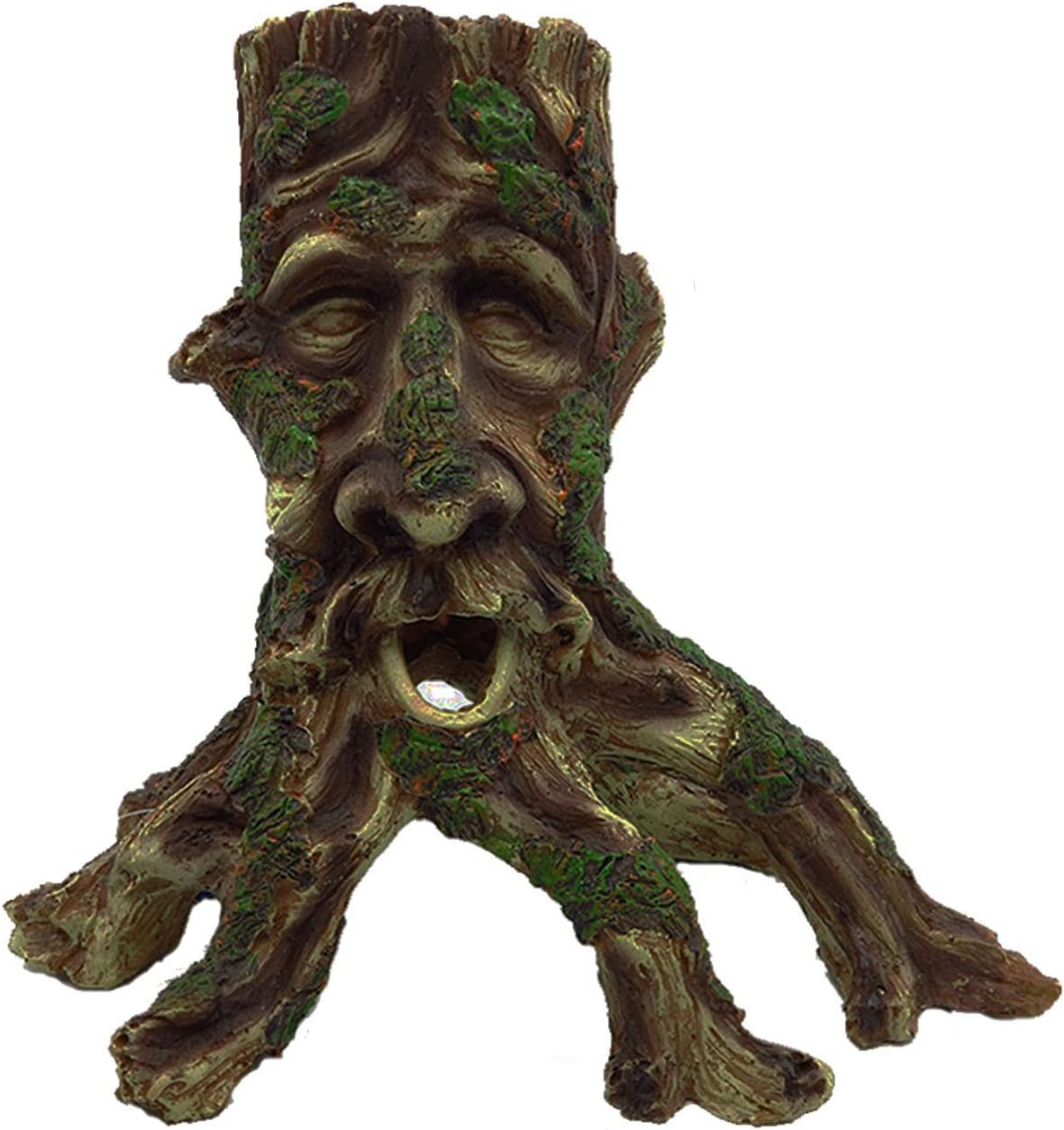 Amazon.com : SLOCME Fish Tank Tree Trunk Decorations - Lifelike Hollow ...