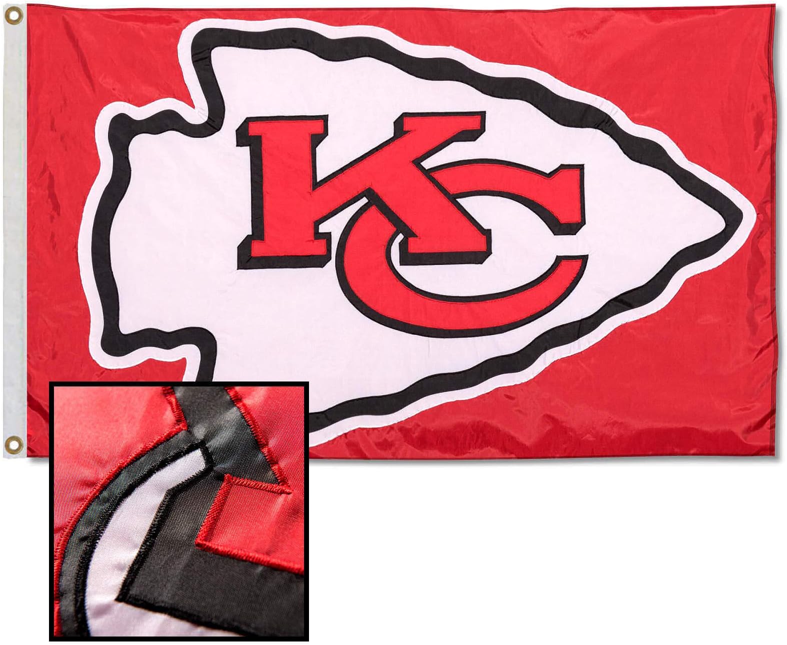 Amazon.com : Kansas City Chiefs Banner String Pennant Flags : Sports ...