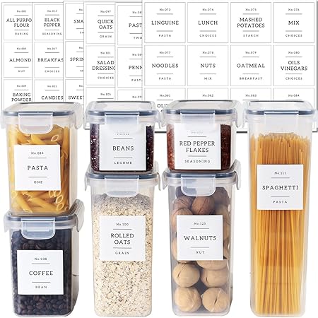 Amazon.com: PANTRYSTAR Airtight Food Storage Containers With Lids, 7 ...