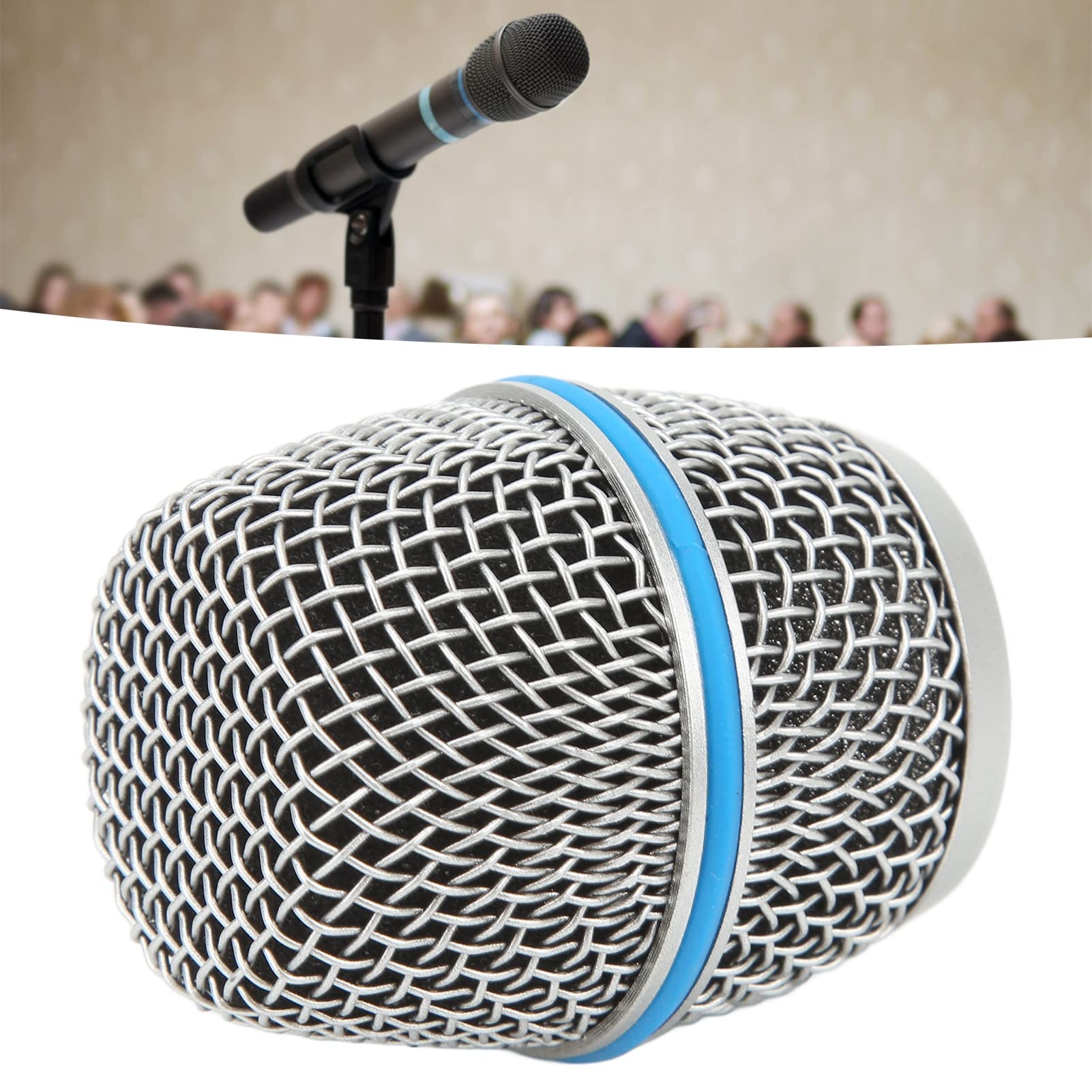 Snapklik.com : Microphone Grille Ball Head, Grille Mic Replacement Ball ...