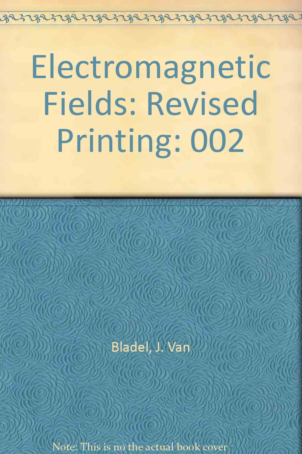 Amazon.com: Electromagnetic Fields: Revised Printing: Applications ...