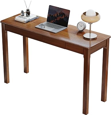 Amazon.com: OLIXIS Small Computer Desk 32 Inch Home Office Work Study ...