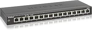 Netgear GS316 Switch 16 Port Gigabit Ethernet LAN Switch: Amazon.de ...