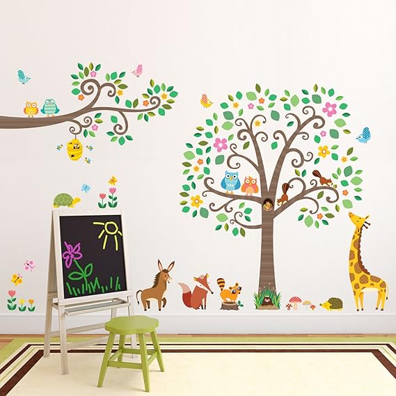 Amazon.com: DECOWALL DA-1502P1512 Large Scroll Tree and Branches with ...