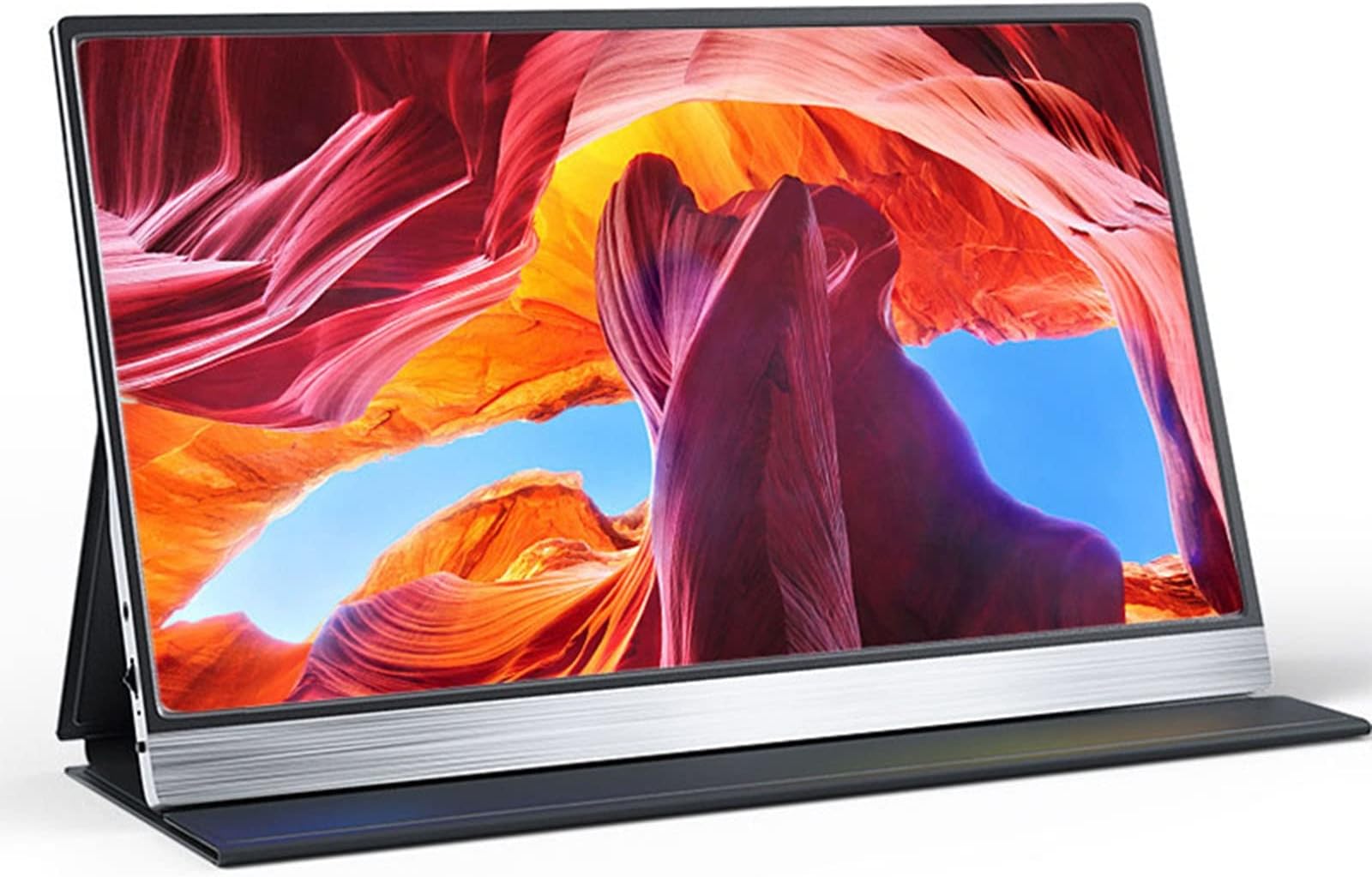 Portable Monitor 4K - 15.6 Inch Mini HDMI Monitor, USB-C Calculator ...