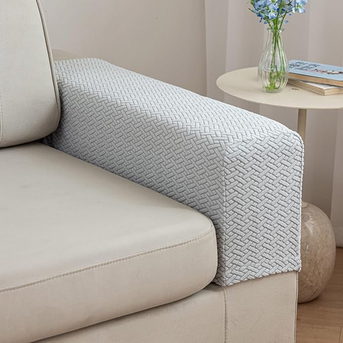 Amazon.com: Disayu 2Pcs Couch Arm Covers, Armrest Cover for Sofa, Sofa ...