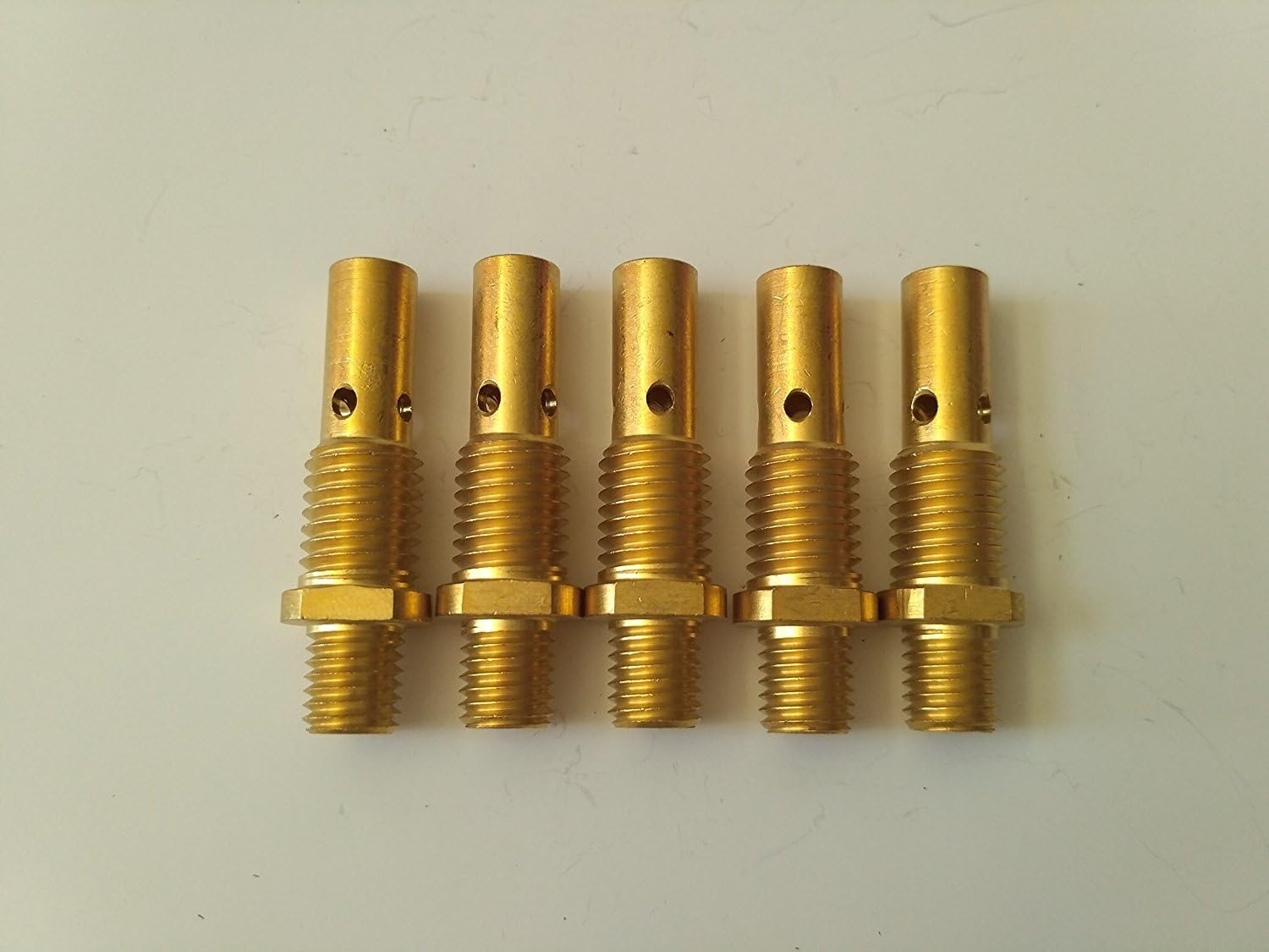 5 pcs of Gas Diffuser 35-50 for Tweco Mini/#1 & Lincoln Magnum 100L ...