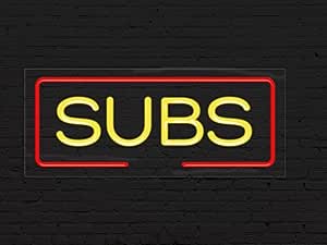 Amazon.com: Subs Neon Sign for Retail Displays | Value priced LED Flex ...