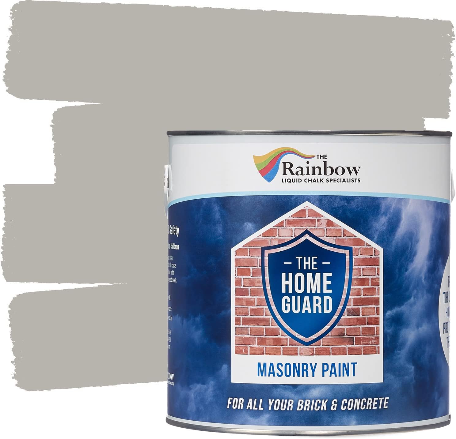 HOME GUARD Exterior House Paint Extremely Durable Long Lasting Vinyl ...