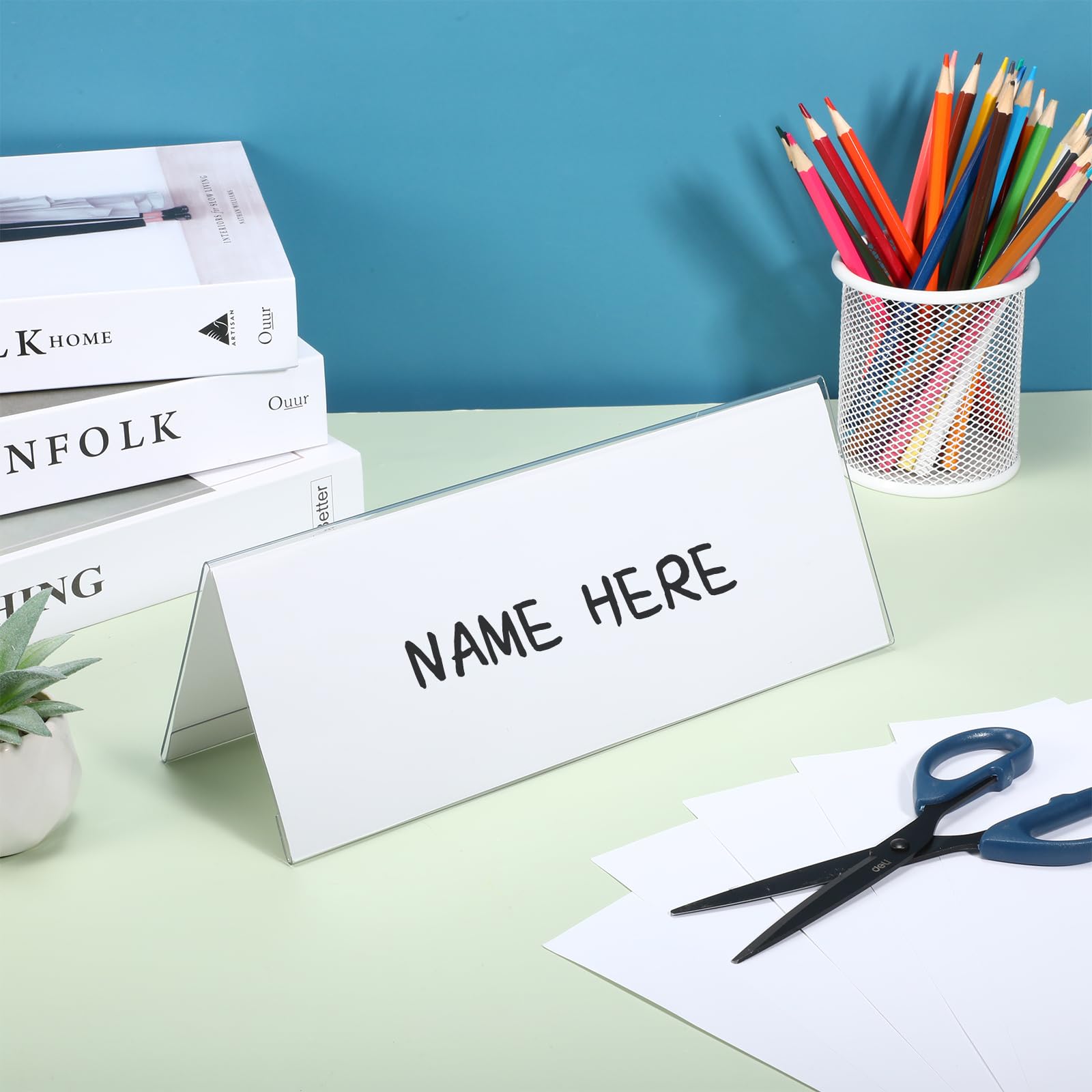 Name Plates Paper Tent 20x Paper Place Cards Name Tags Seating Place