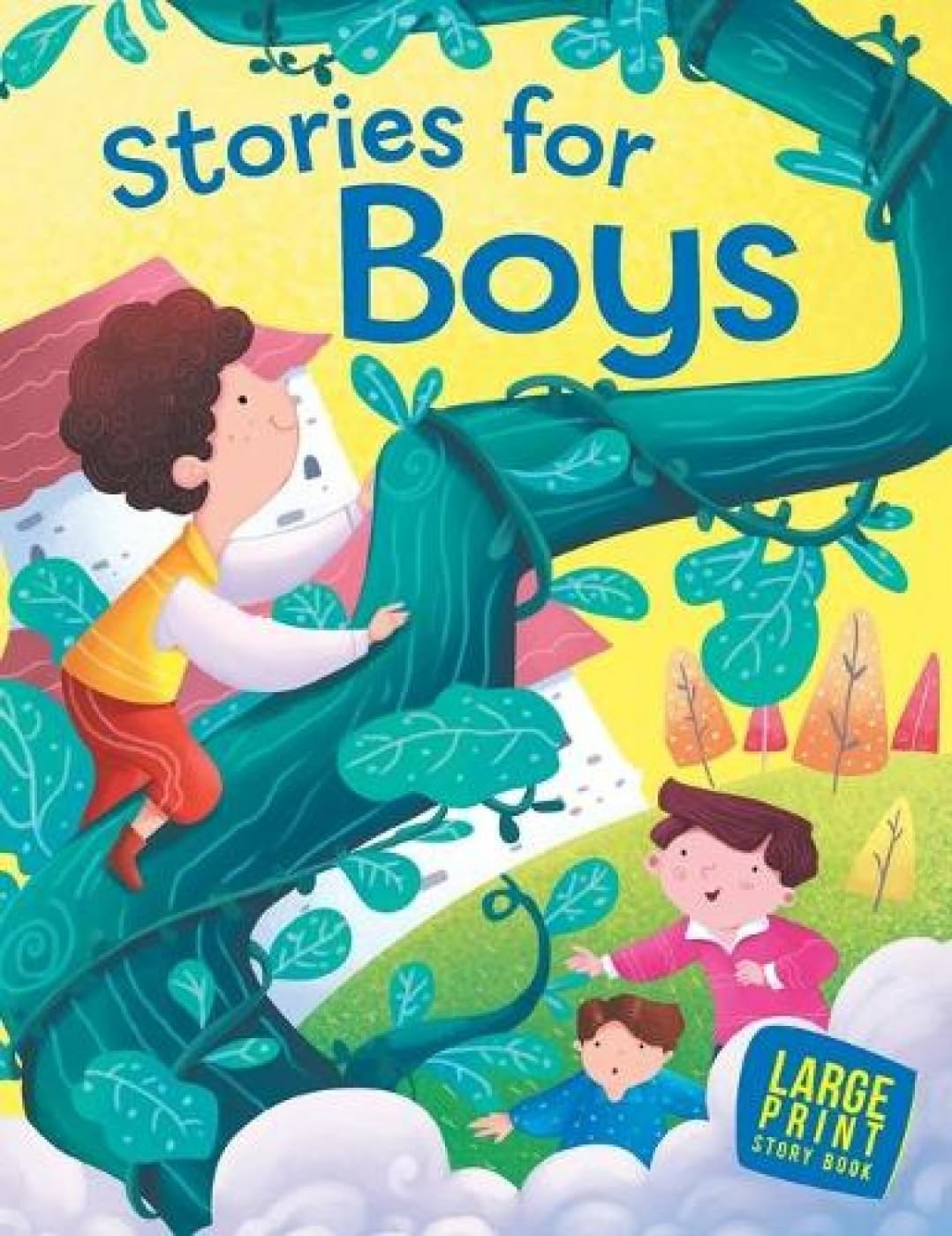 Large Print: Stories for Boys Large Print: Om Books Editorial Team ...
