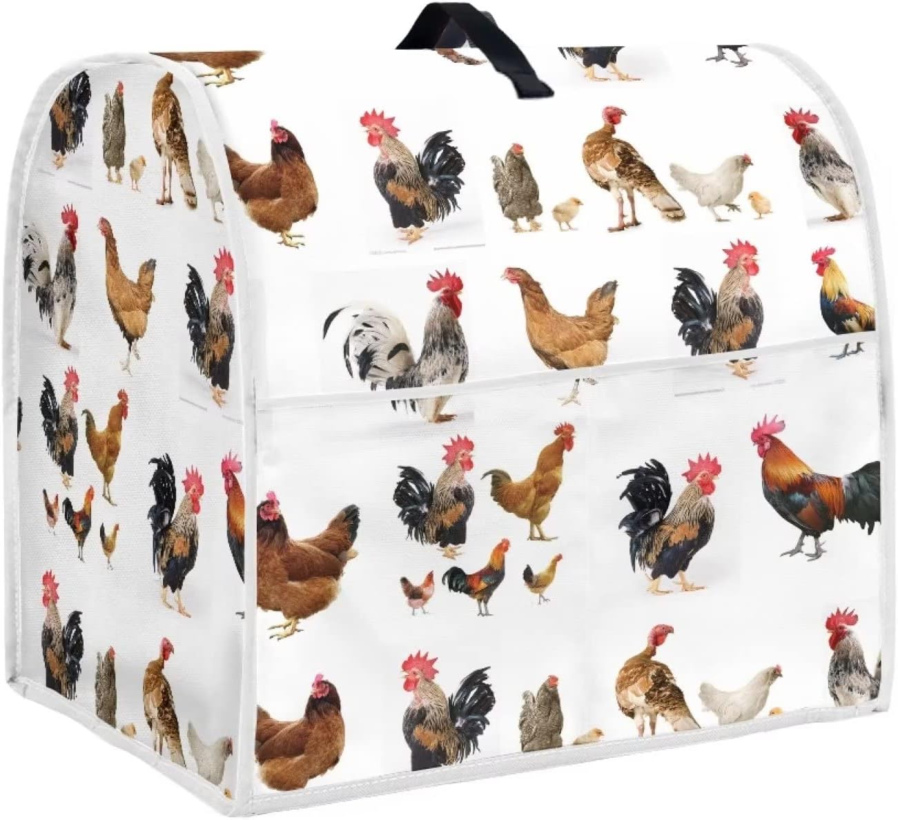 Amazon.com: UNICEU Animal Rooster Kitchen Stand Mixer Cover Compatible ...