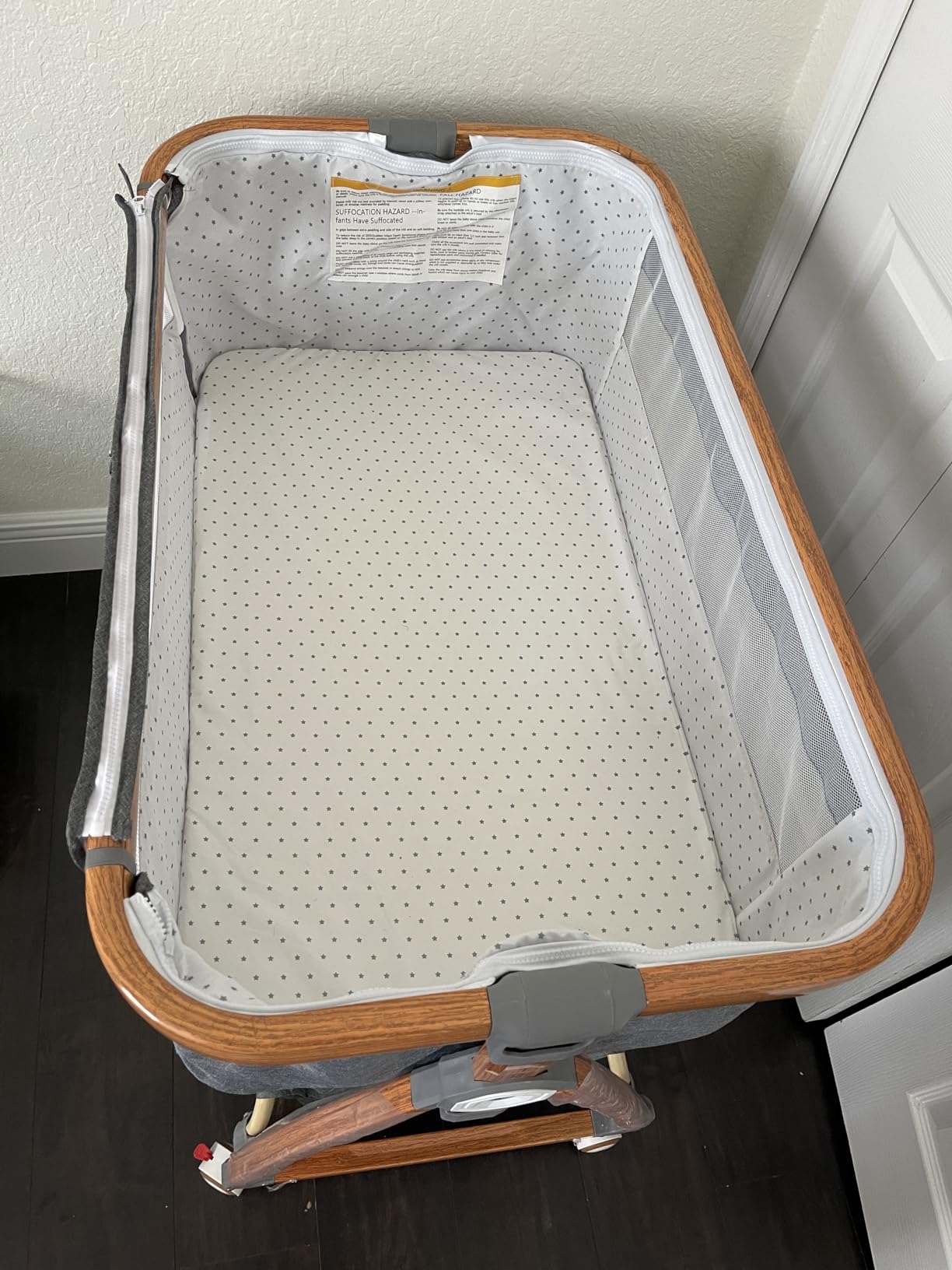 $22/mo - Finance Baby Bassinet, Bedside Bassinet for Baby, 6 Height ...