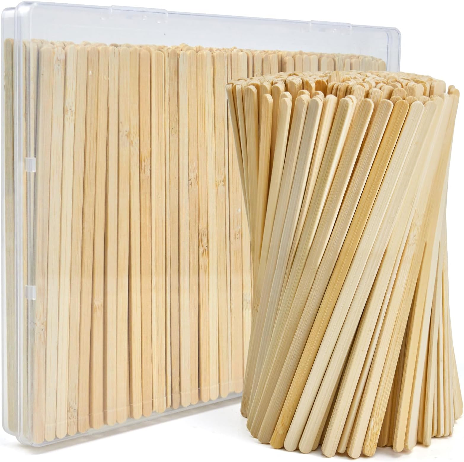 Amazon.com: Makerstep Birch Wood Coffee Stirrers, 7 Inch Coffee Stir ...