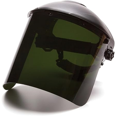 Pyramex Safety Full Face Shield Eye & Head Protection (Headgear Not ...