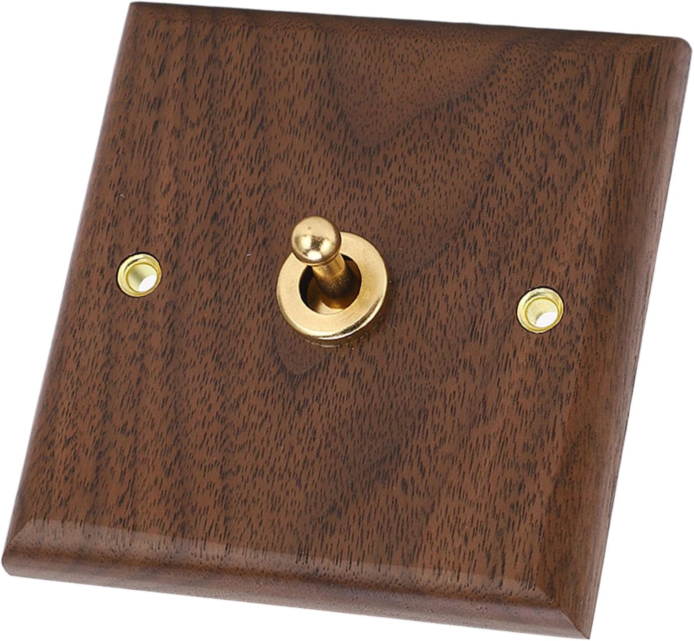 Toggle Switch, Single Pole Single Throw (SPST), 2 Amp 250 Vac, Brass ...