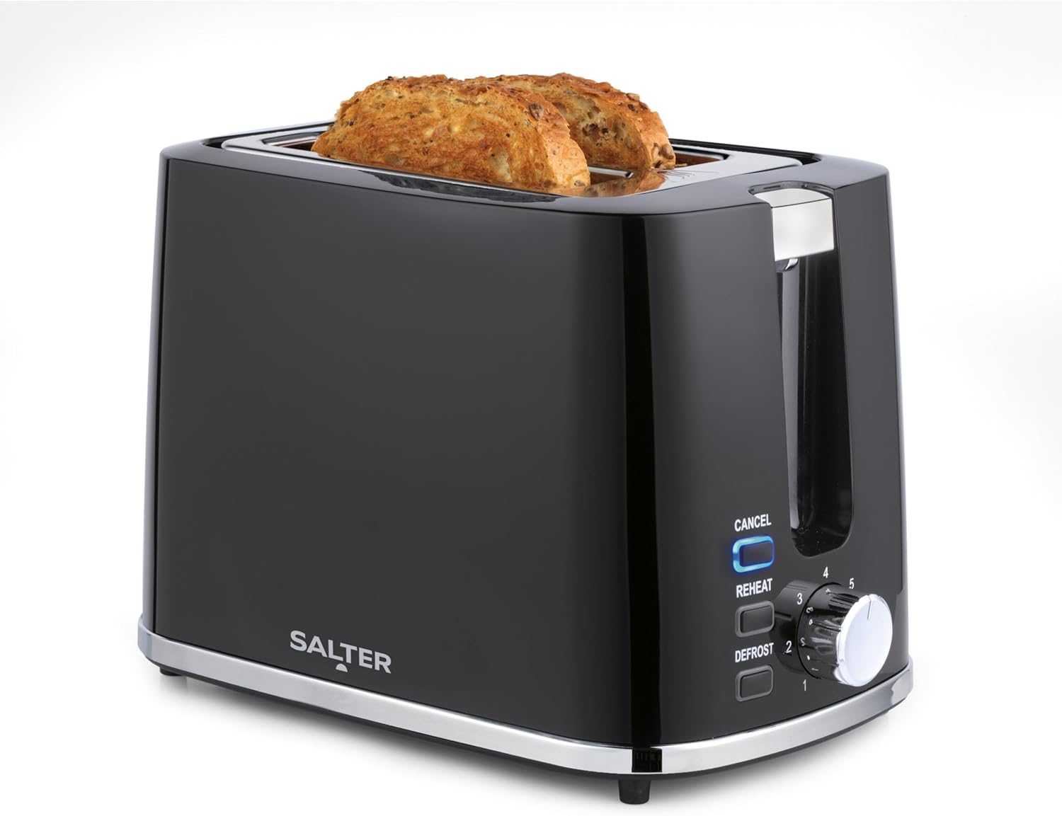 Salter Deco 2-Slice Toaster – Wide Slots, Extra Thick Bread, 7 Browning ...