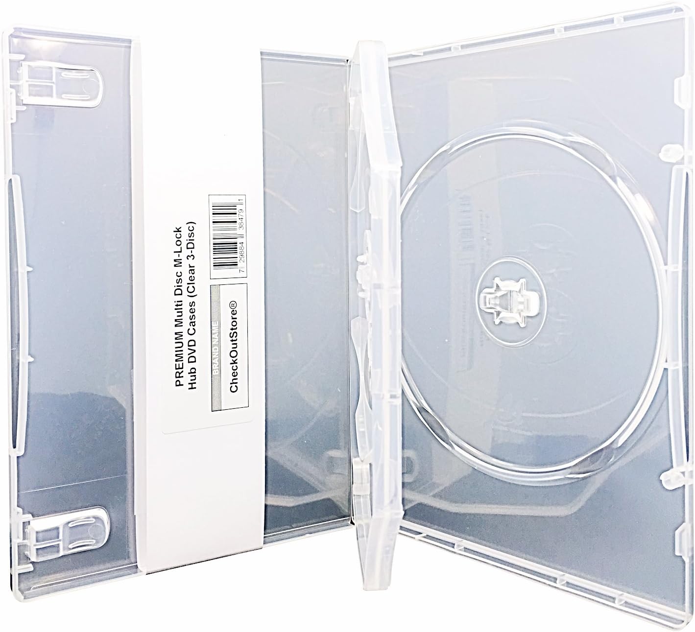 (25) CheckOutStore Premium Multi Disc with Patented M-Lock Hub DVD ...