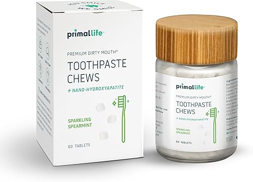 Amazon.com: Primal Life Organics Premium Dirty Mouth Toothpaste Chews ...