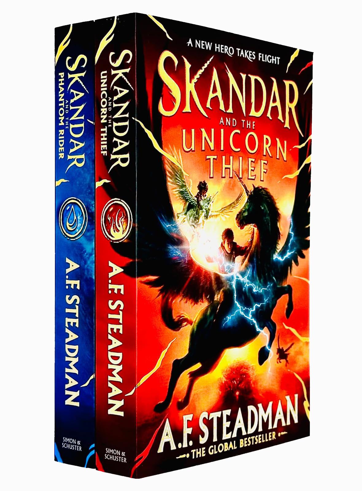 Skandar Series Collection 2 Books Set By A.F. Steadman (Skandar and the ...