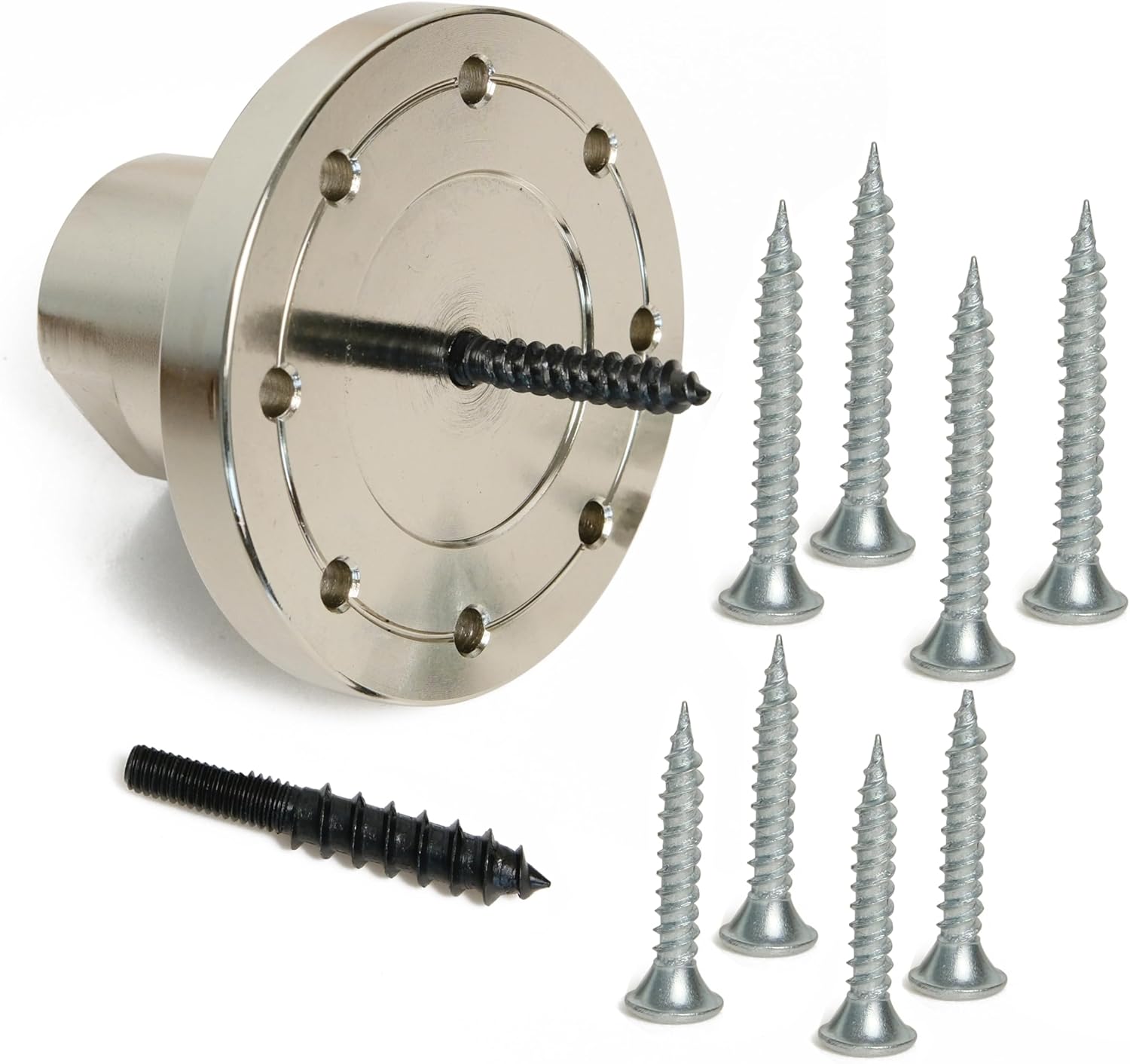 BMWOOD Woodworking 3" Lathe Faceplate with Screw Chuck,for 1" x 8TPI ...