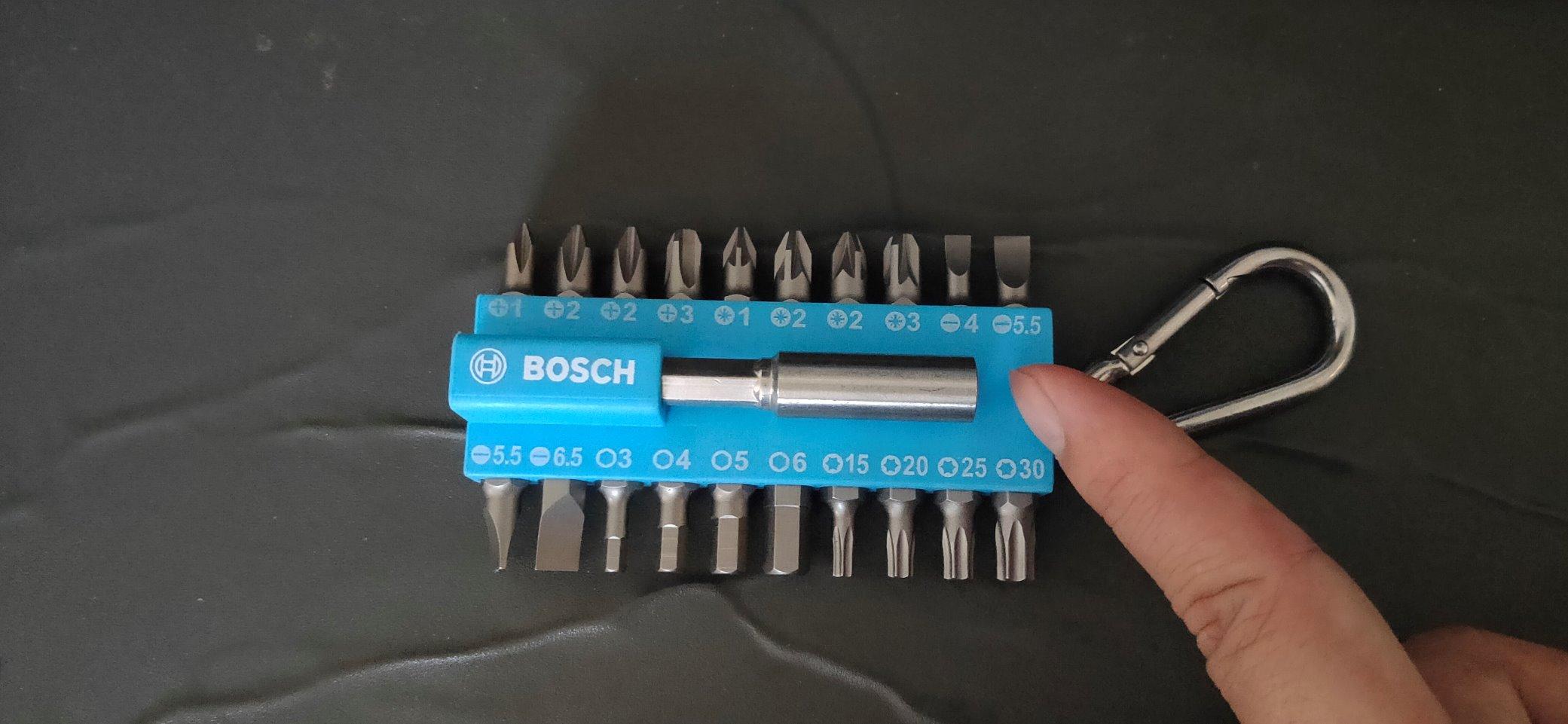 Amazon | ボッシュ(BOSCH) 21ピースドライバービットセット(ブルー) 2607002822 | ドライバービット