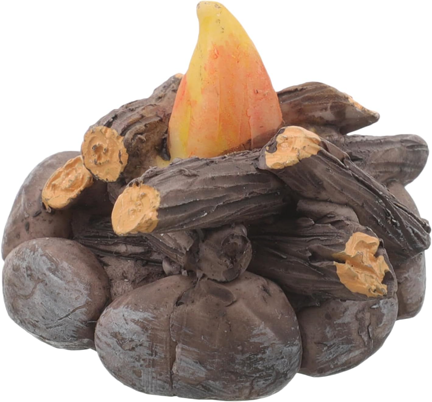 Amazon.com: Toyvian Simulated Mini Stone Campfire Resin Ornaments ...