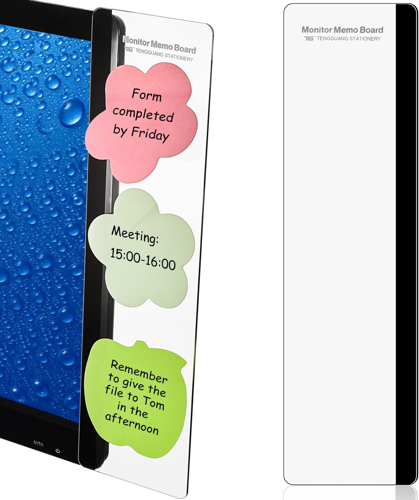 Amazon.com : Computer Monitor Notes Monitor Message Board Screen Memo ...