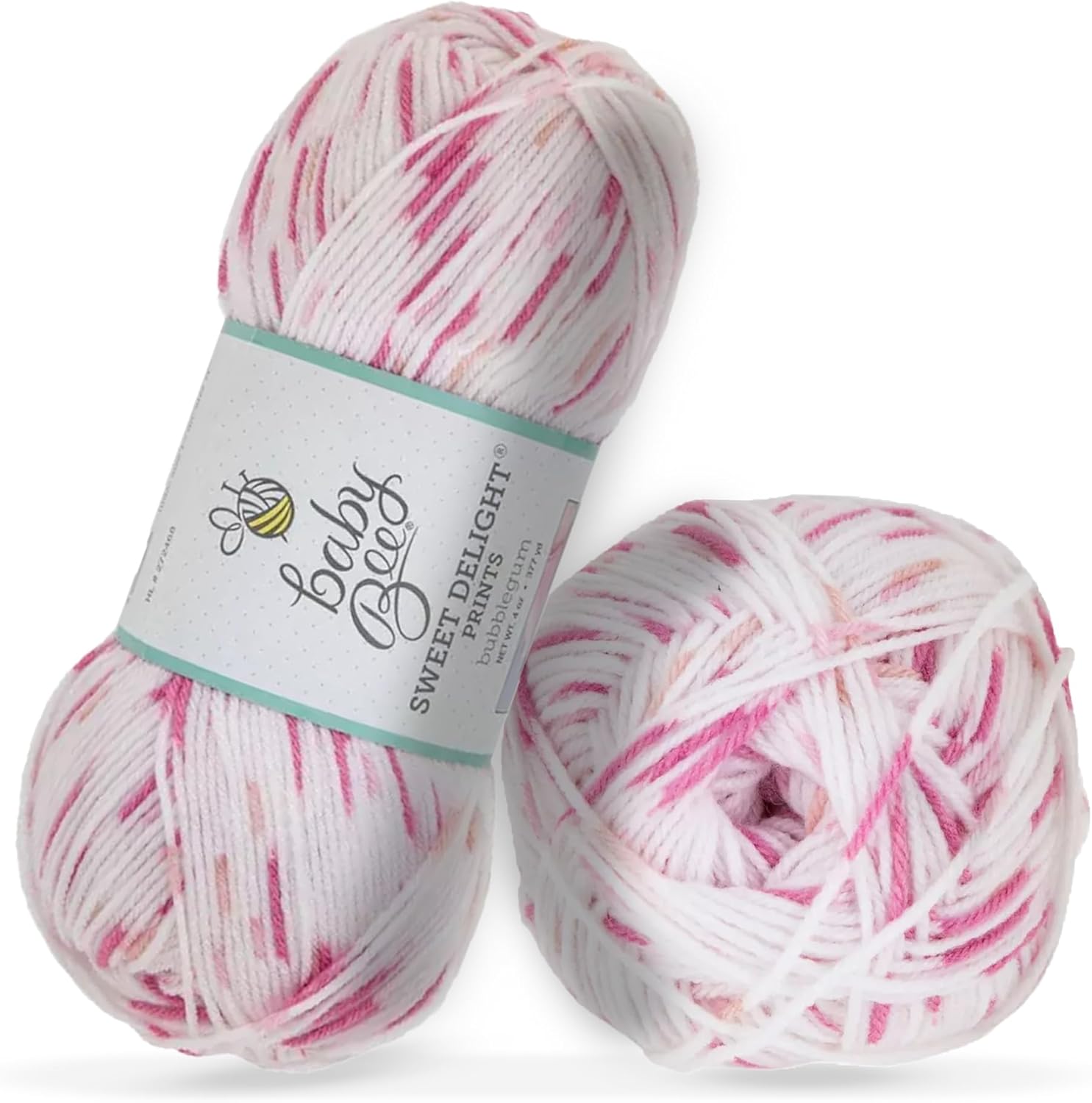 Amazon.com: Baby Bee 3 - Light Yarn for Crocheting & Knitting – Soft ...