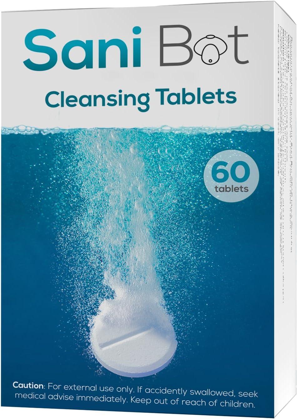 Amazon.com: Sani Bot Mask Cleaner Tablets (Pack of 60) - Effervescent ...