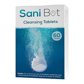 Amazon.com: Sani Bot Mask Cleaner Tablets (Pack of 60) – Effervescent ...