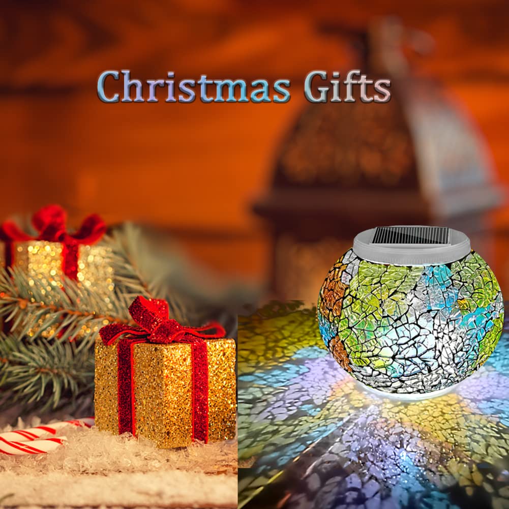Colored Glass Solar Lantern Gadgy Solar Lantern Hexagon Set Of 2