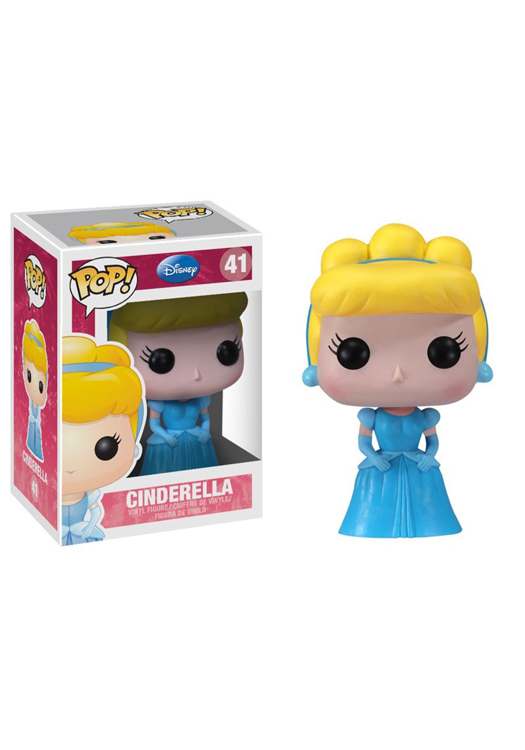 Funko 2787 POP Vinyl Disney Cinderella Action Figure : Amazon.co.uk ...
